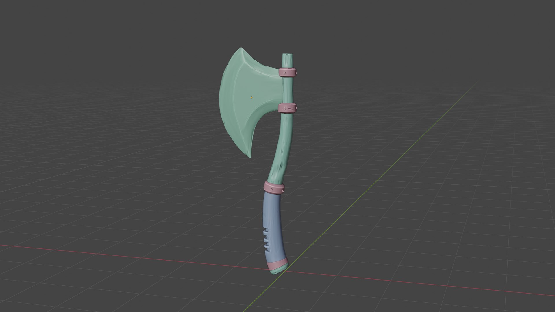 Game Axe Model - TurboSquid 2157884
