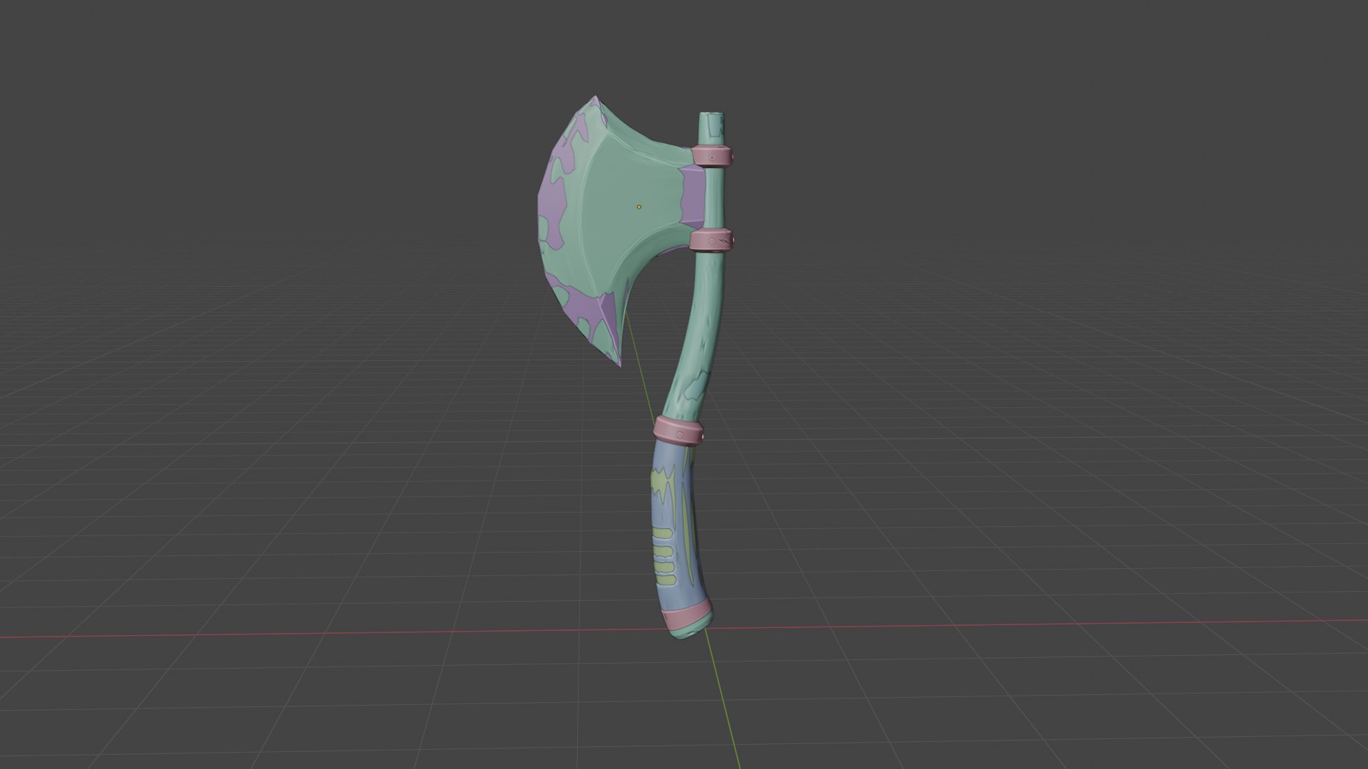 Game Axe Model - TurboSquid 2157884