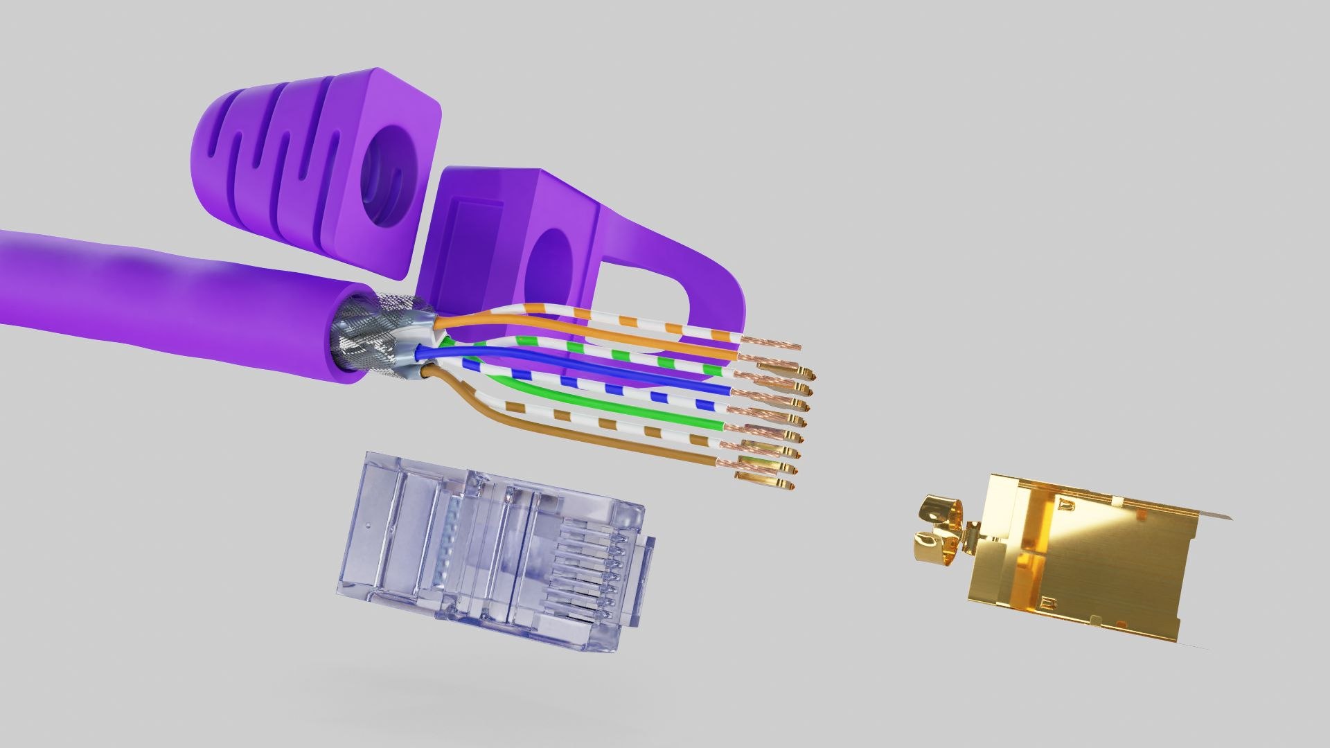 Plug Cable 3D Model - TurboSquid 1842119