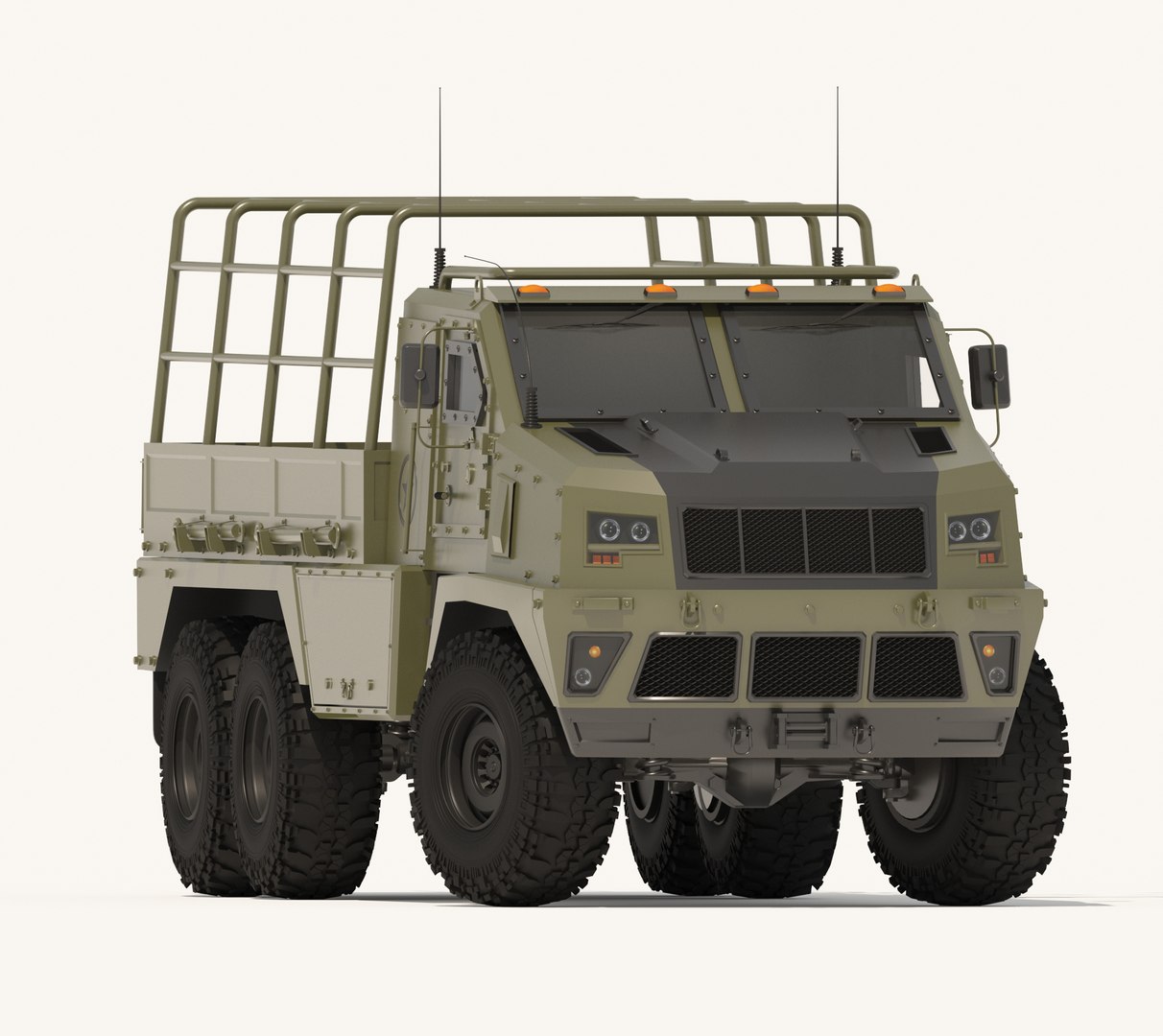Military Vehicle 3D Model - TurboSquid 1984436
