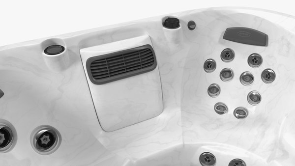 Jacuzzi J475 Spa Whirlpool Platinum 3D-Modell - TurboSquid 1726012