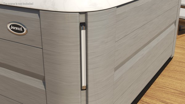 modelo 3d Jacuzzi J475 Spa Hot Tub Platinum - TurboSquid 1726012