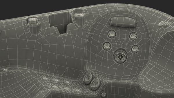 modelo 3d Jacuzzi J475 Spa Hot Tub Platinum - TurboSquid 1726012
