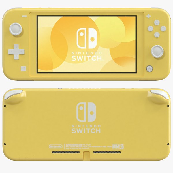 Nintendo switch lite - 3D model - TurboSquid 1483621