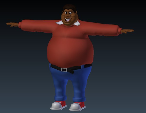 modelo 3d Gordo albert - TurboSquid 1411774