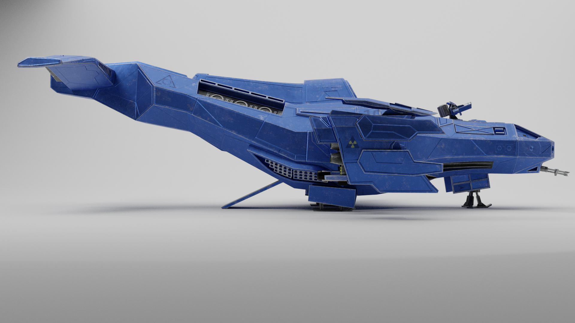 Dropship 3D model - TurboSquid 1652388