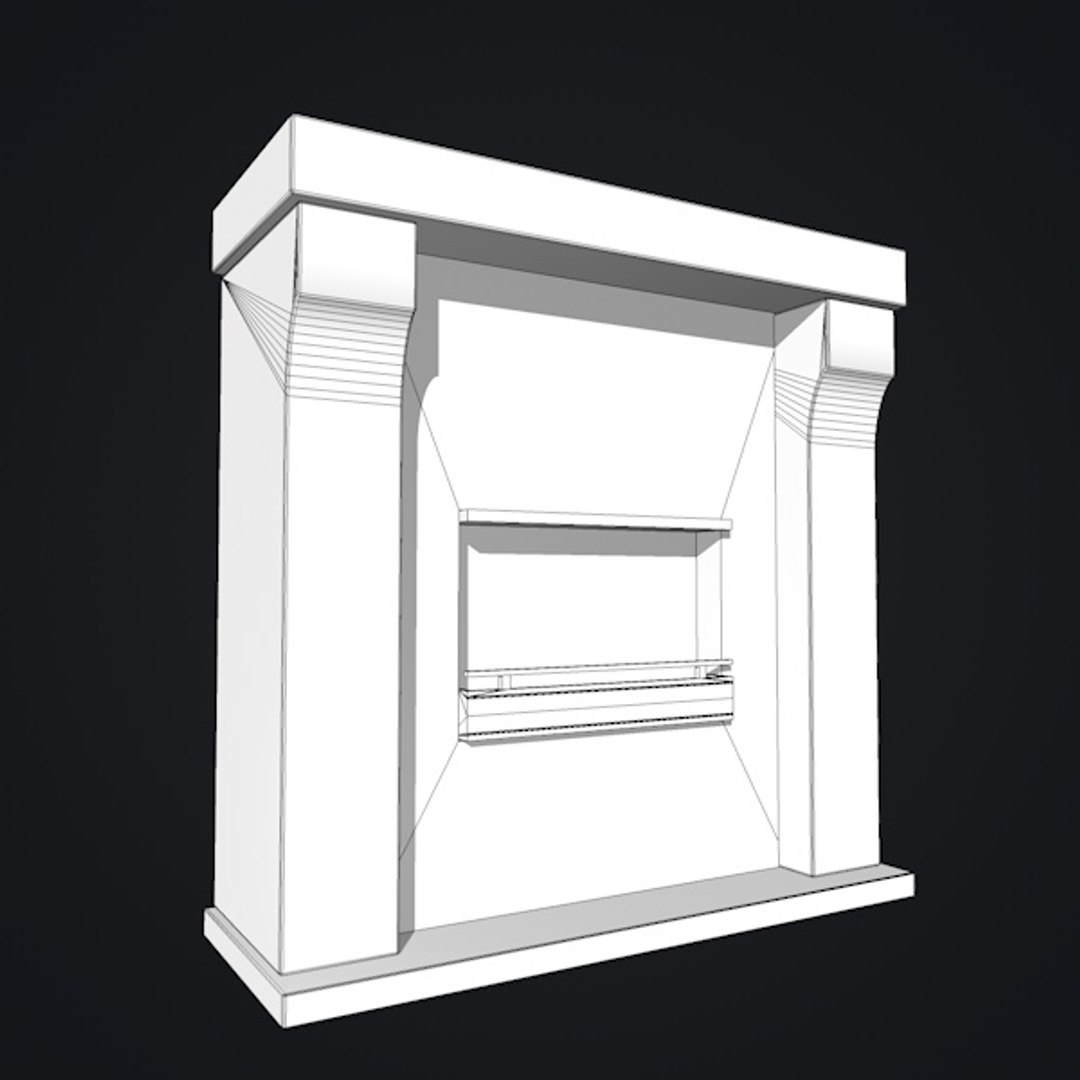 Fireplace Architecture Furnace Dxf