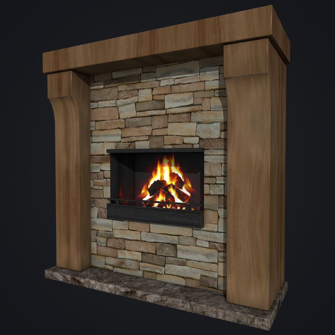 Fireplace Architecture Furnace Dxf