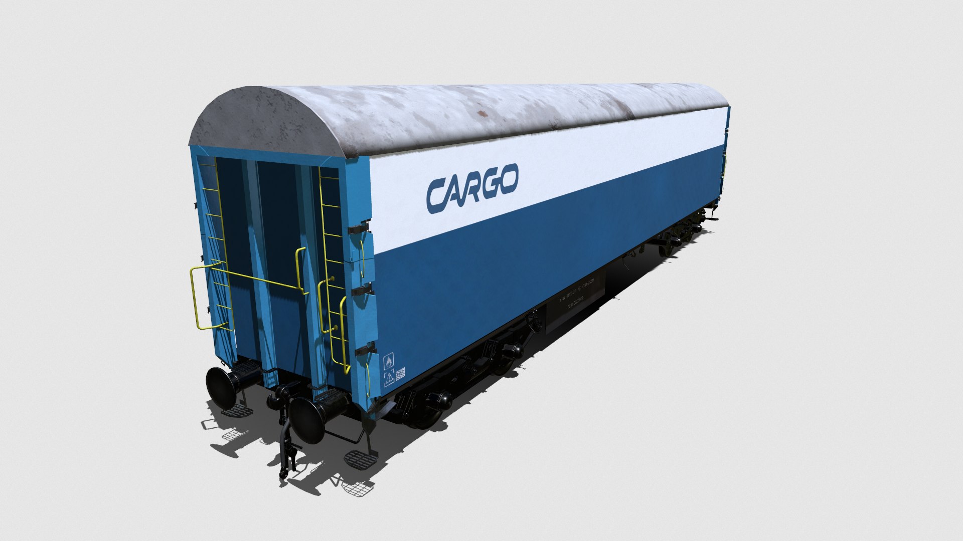 Freight Car Model - TurboSquid 1933380
