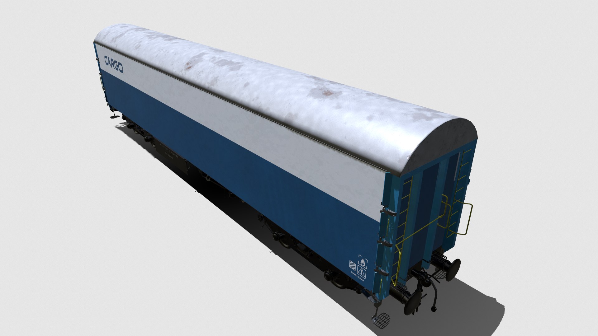 Freight Car Model - TurboSquid 1933380