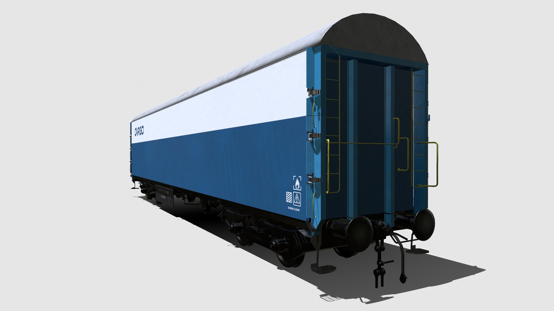 Freight Car Model - TurboSquid 1933380