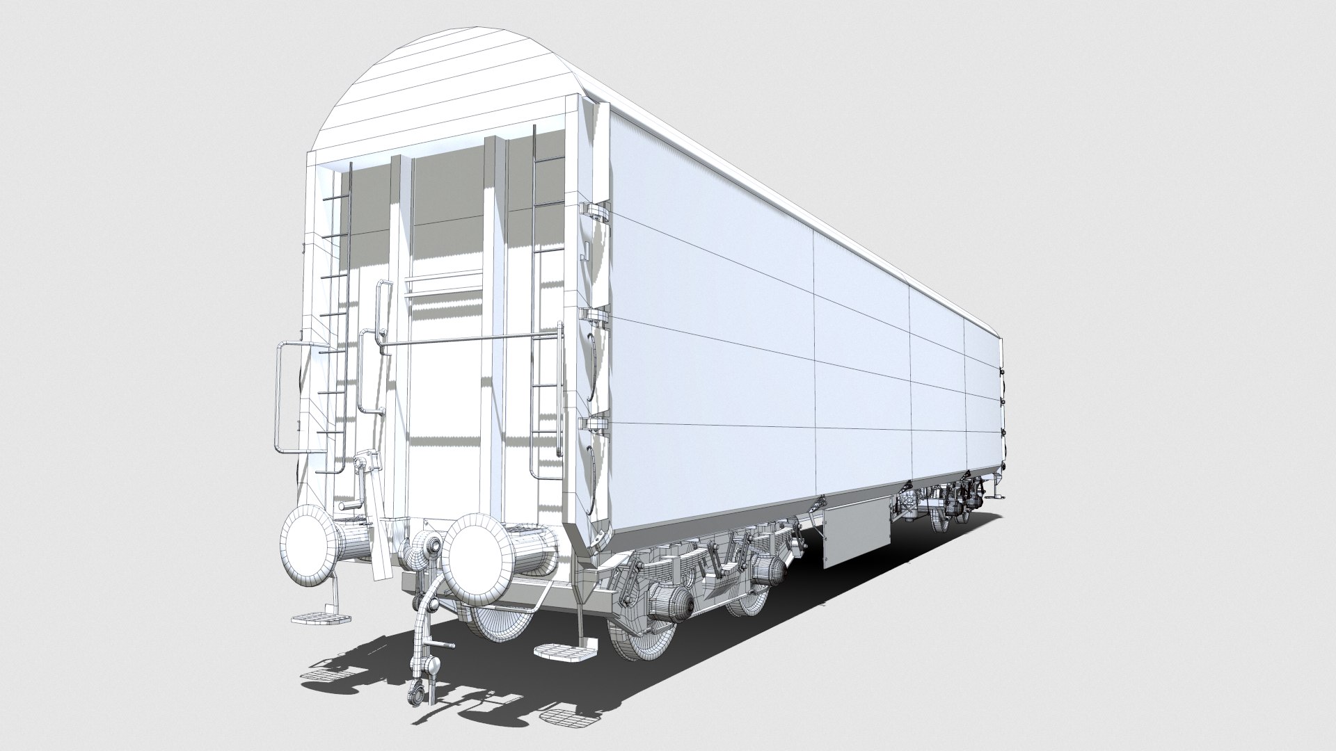 Freight Car Model - TurboSquid 1933380