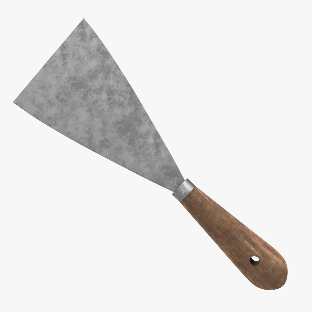3D Mason Spatula - TurboSquid 1658354