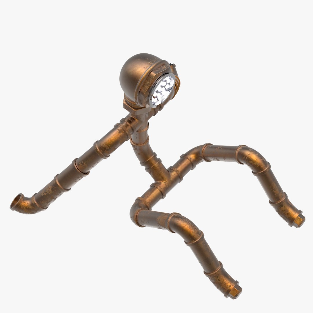 3D funny pipeman character - TurboSquid 1266058