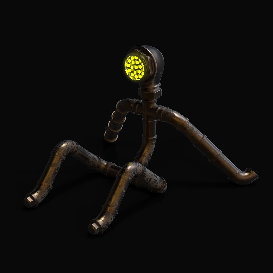 3D funny pipeman character - TurboSquid 1266058