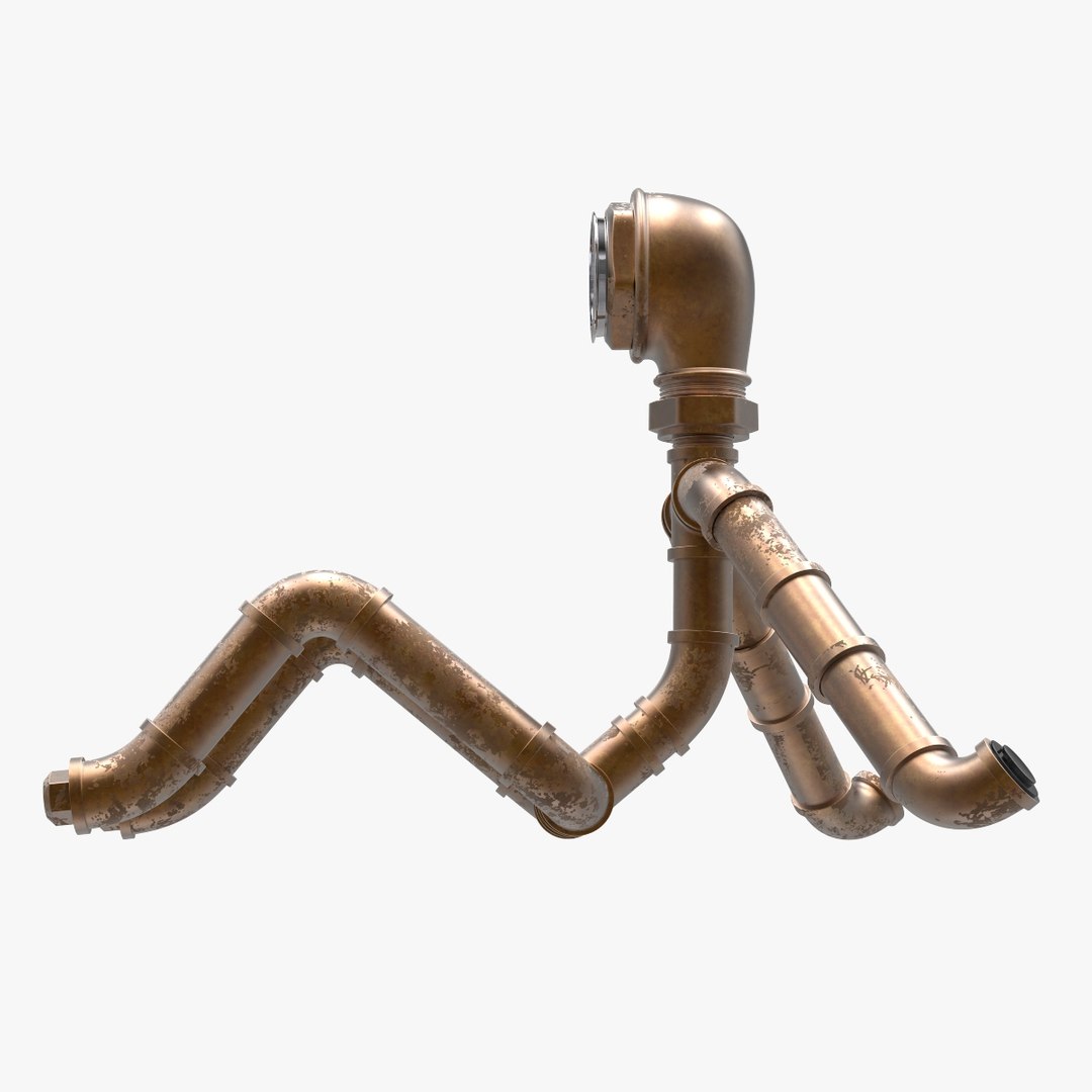 3D funny pipeman character - TurboSquid 1266058