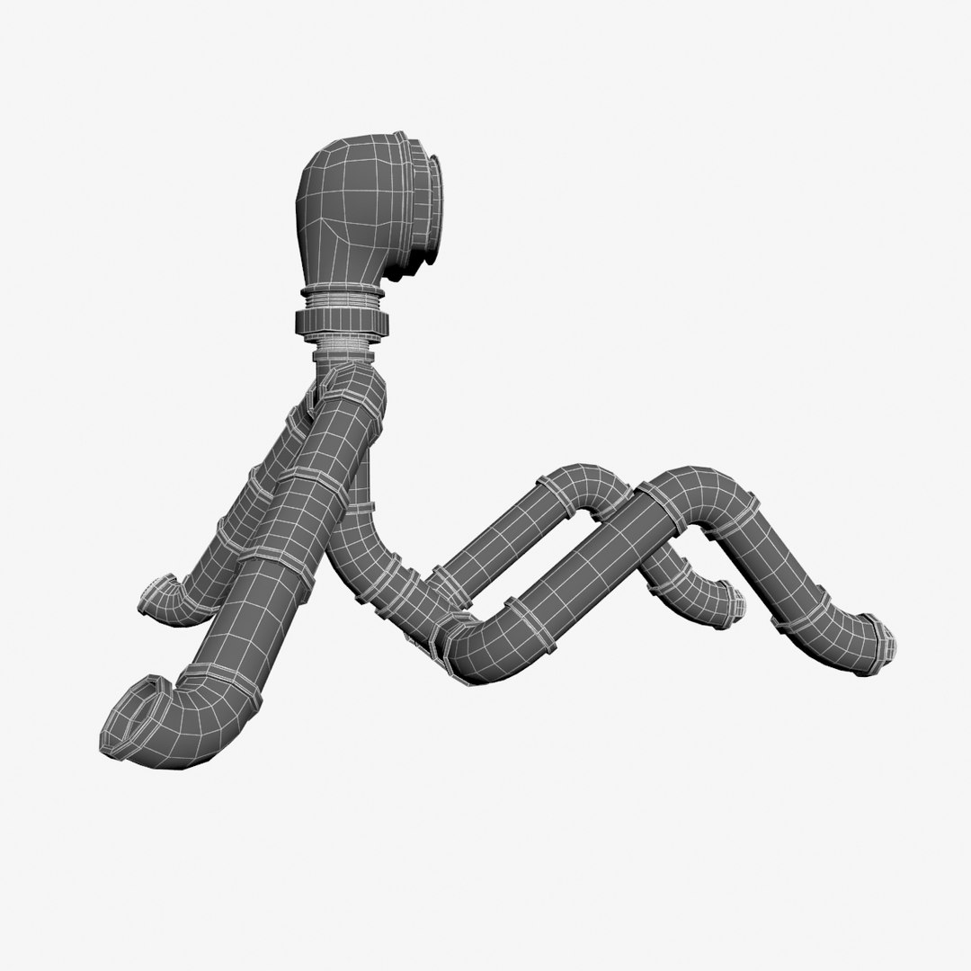 3D funny pipeman character - TurboSquid 1266058