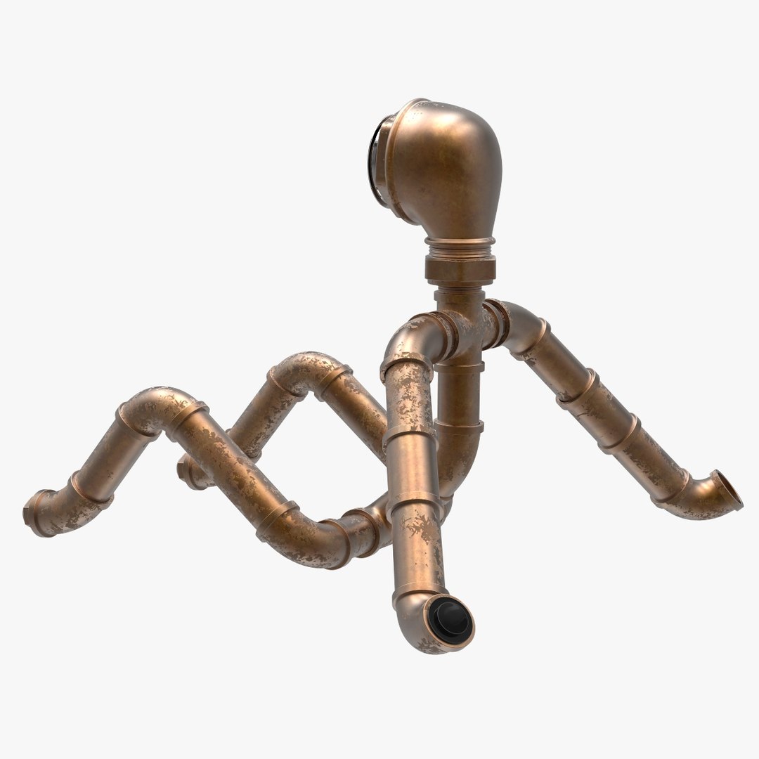 3D funny pipeman character - TurboSquid 1266058