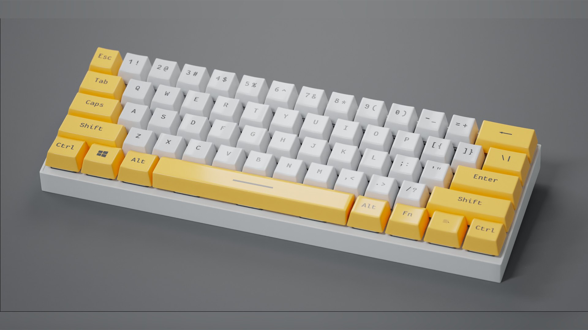 Compact Keyboard Model - TurboSquid 1760494
