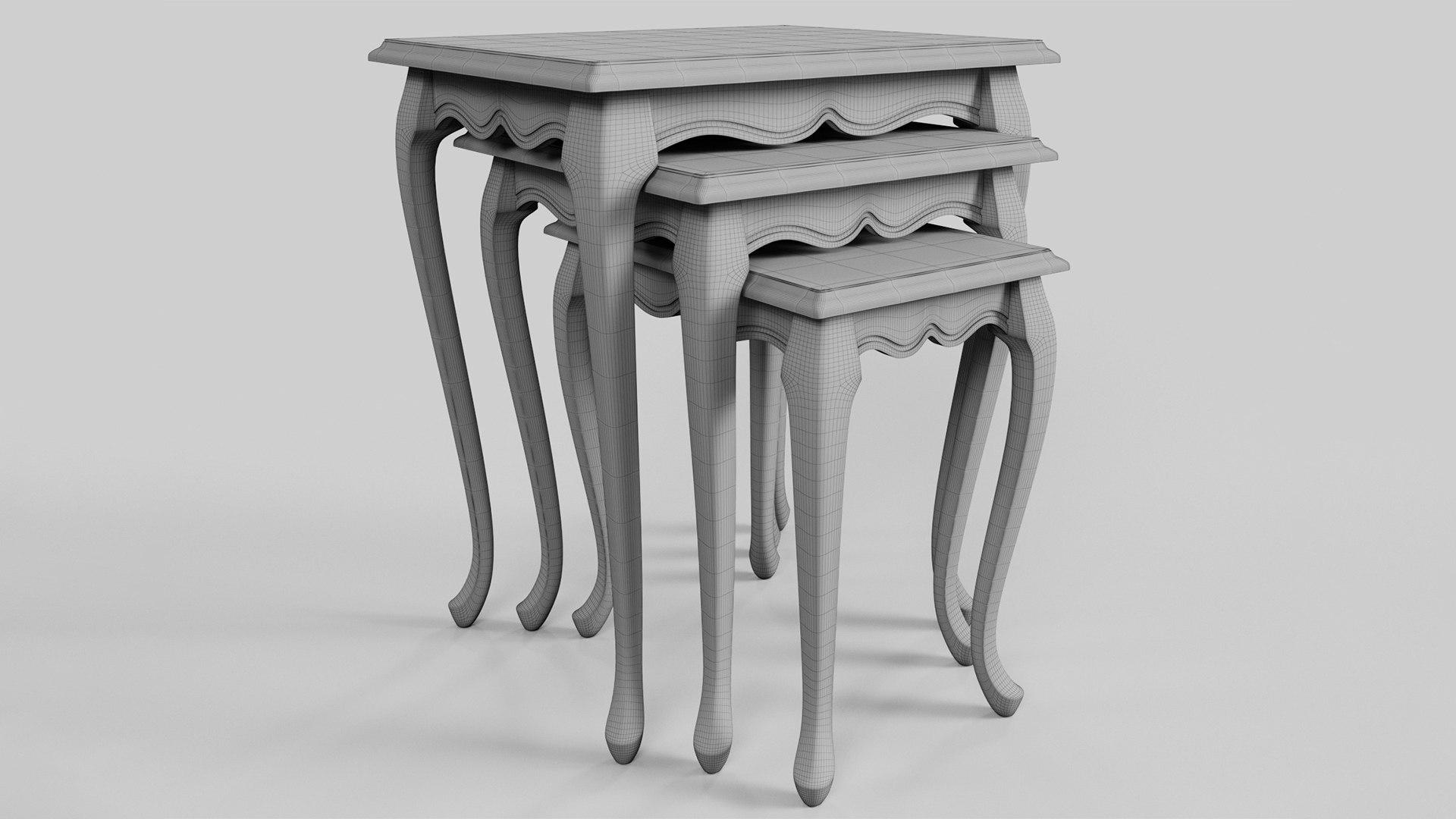 3D Thatcher Nesting Side Tables - TurboSquid 2194168