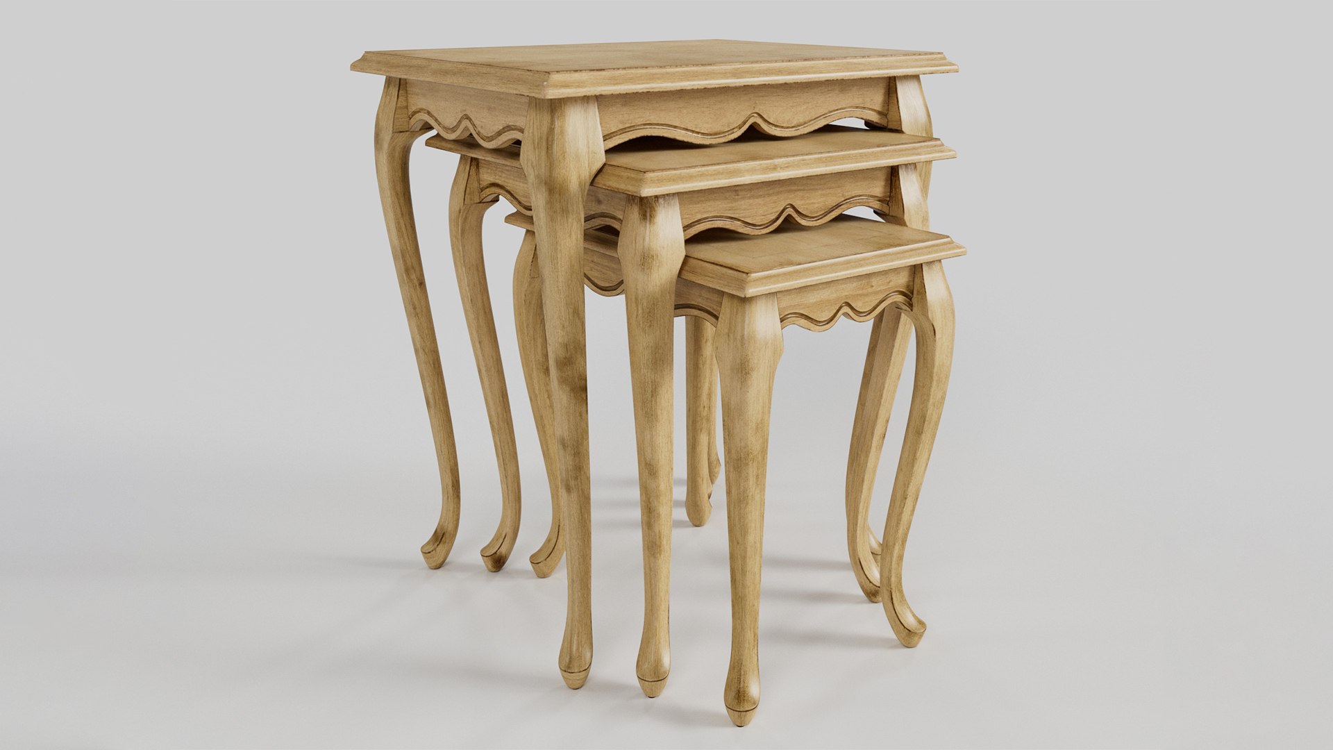 3D Thatcher Nesting Side Tables - TurboSquid 2194168