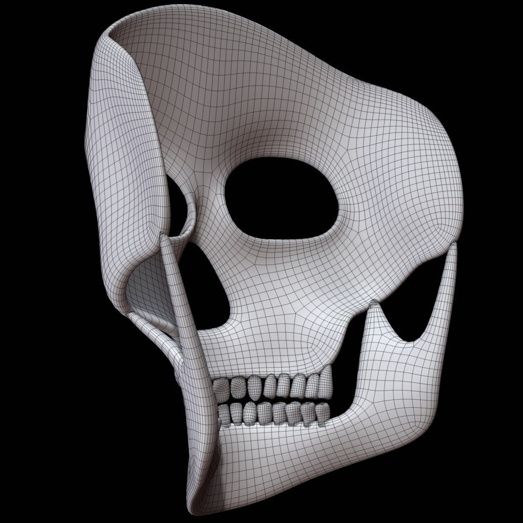 3D Skull Mask - TurboSquid 1311268