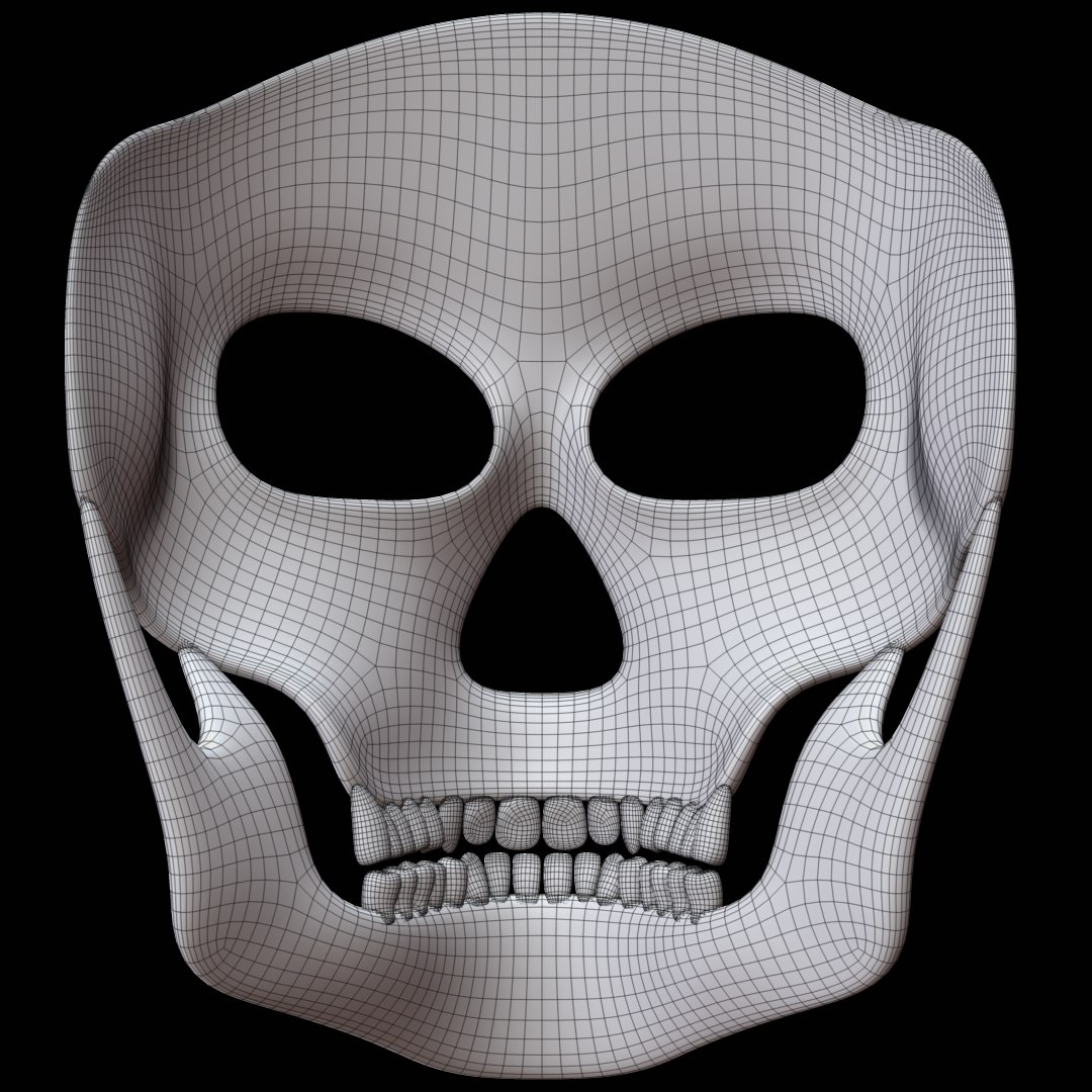 3D Skull Mask - TurboSquid 1311268
