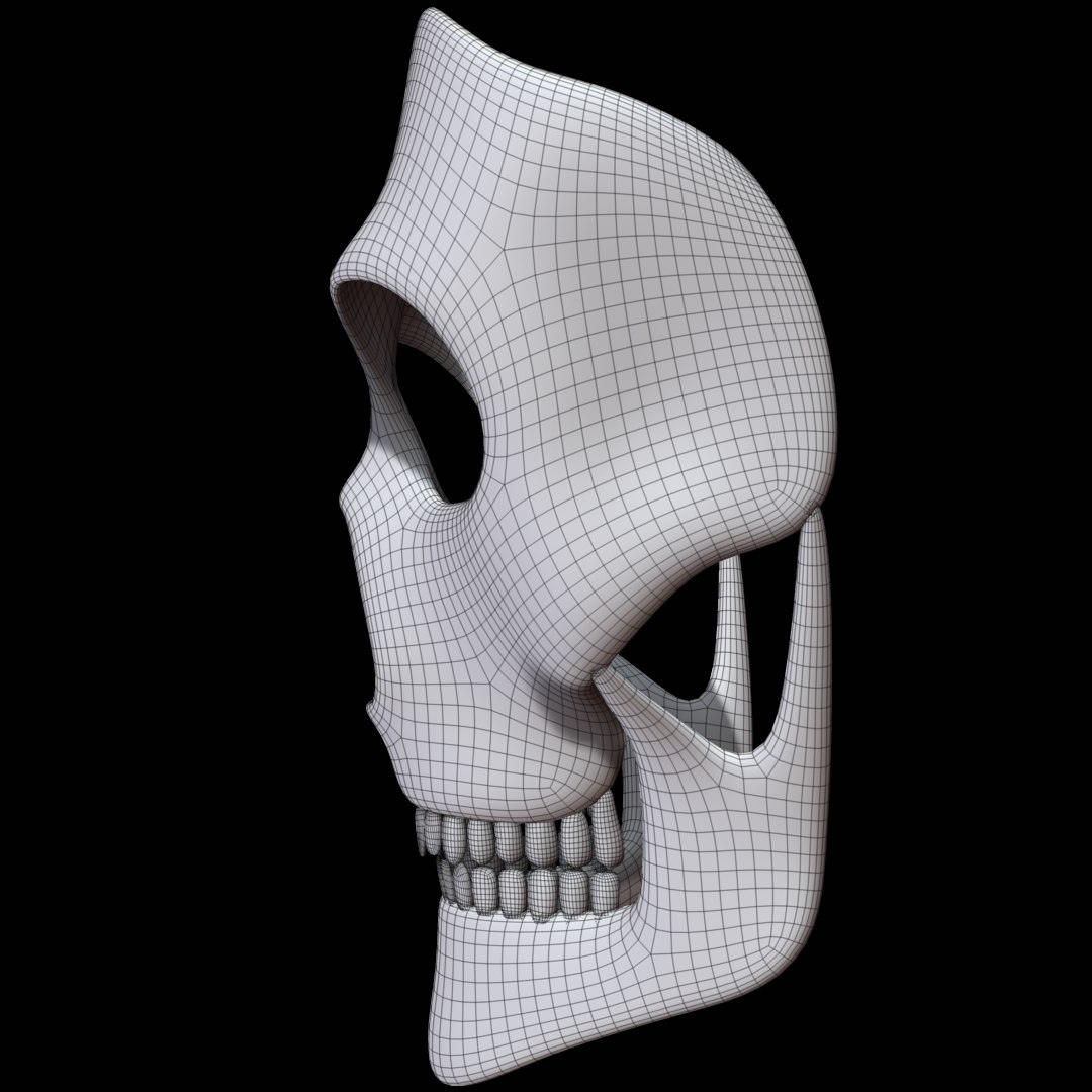 3D Skull Mask - TurboSquid 1311268