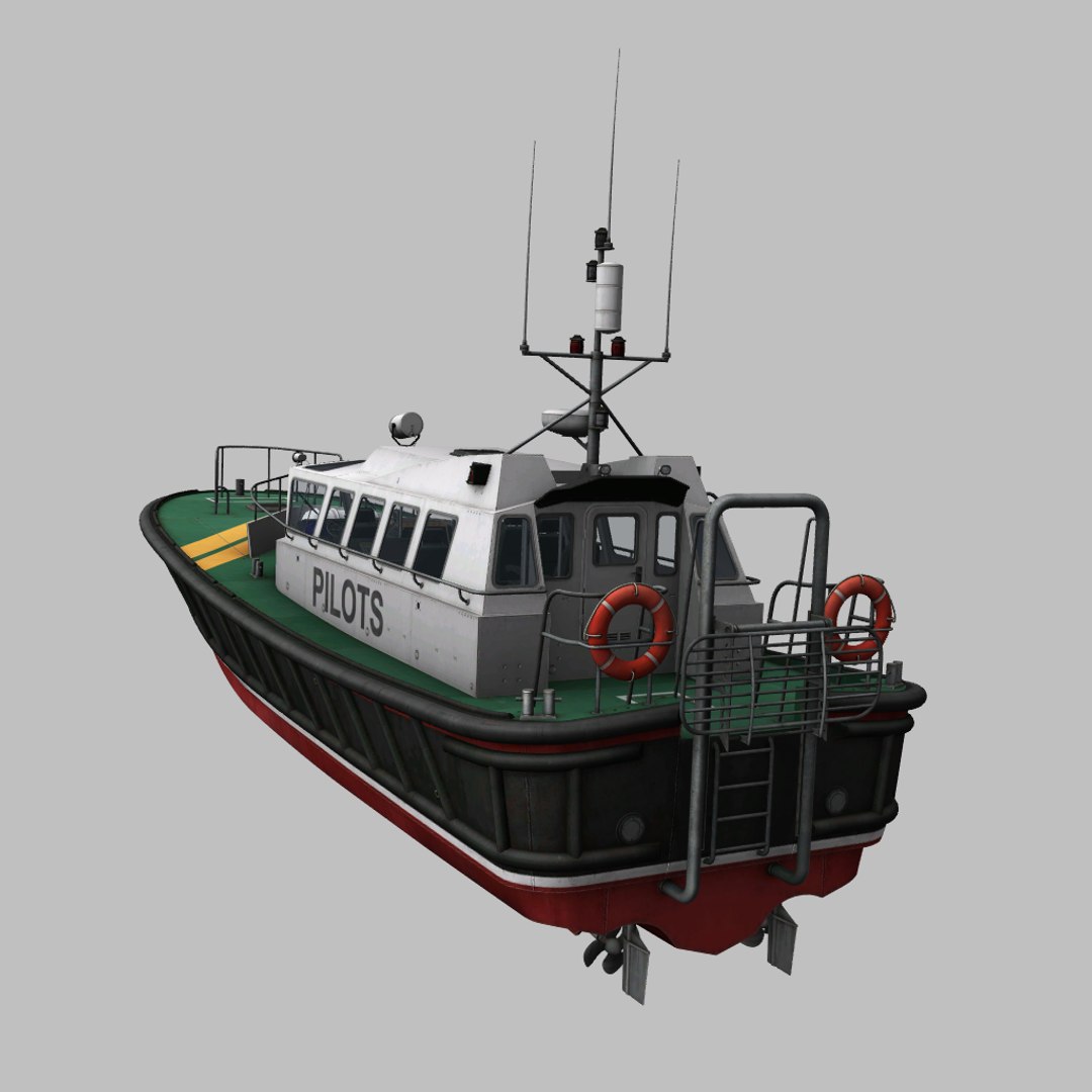 3D Interceptor 48 Pilot Boat - TurboSquid 1246268