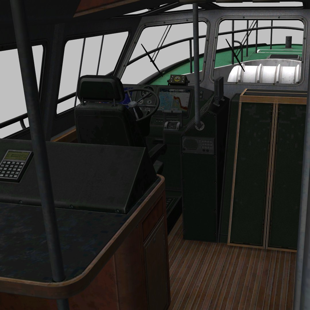 3D Interceptor 48 Pilot Boat - TurboSquid 1246268