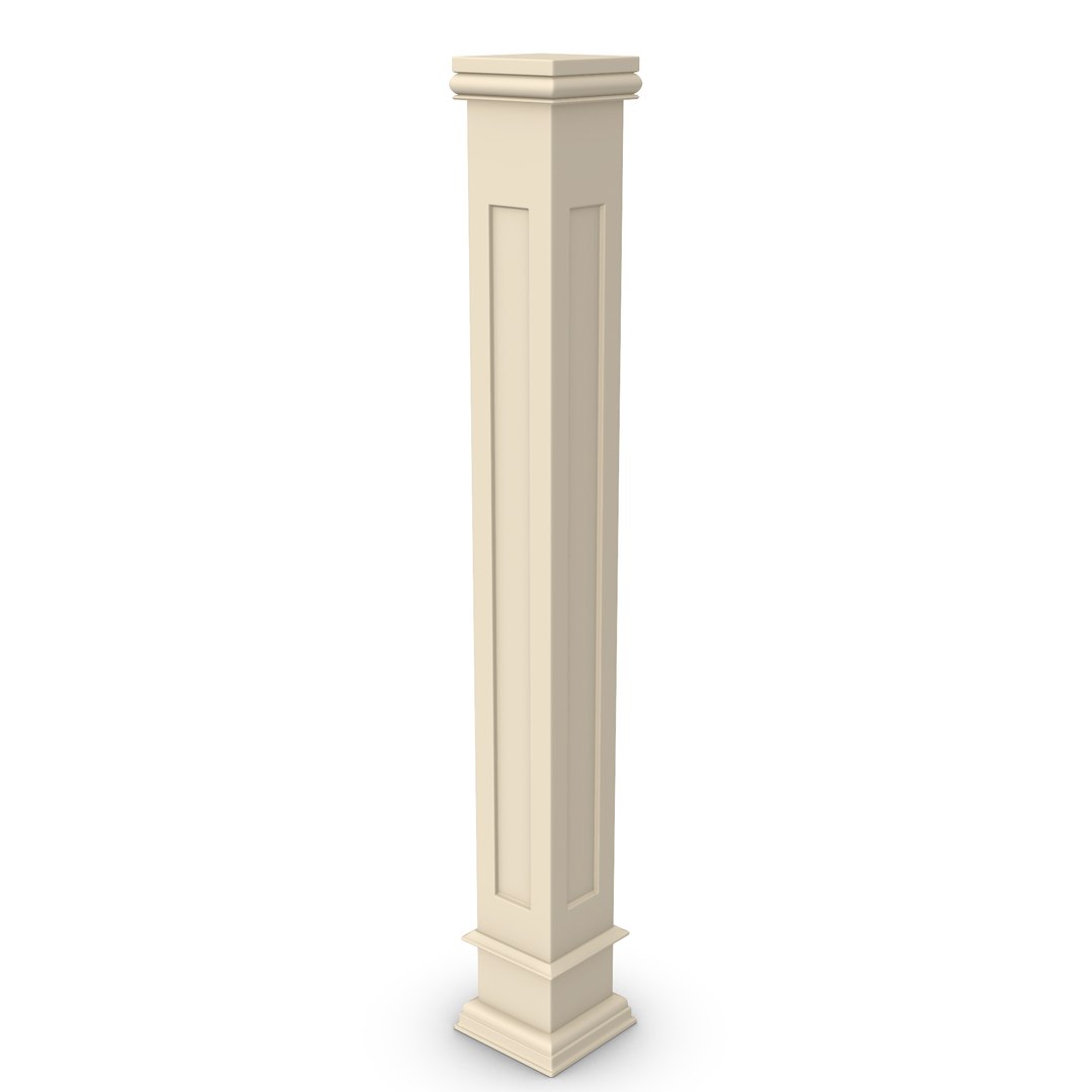 Pillar Furniture 3d Obj
