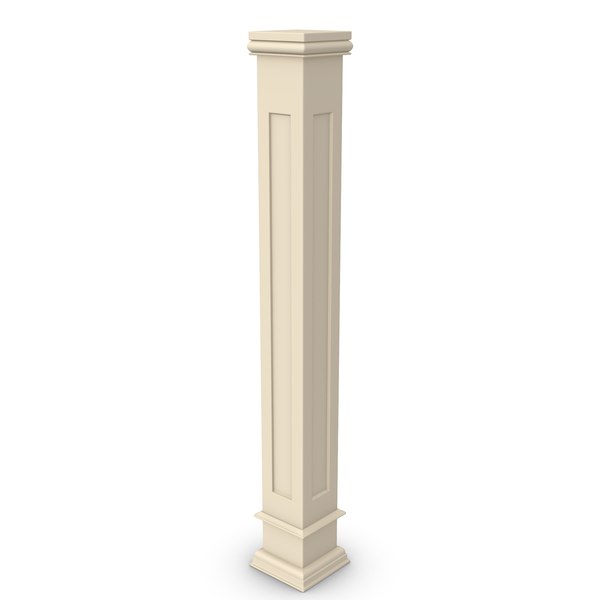pillar furniture 3d obj
