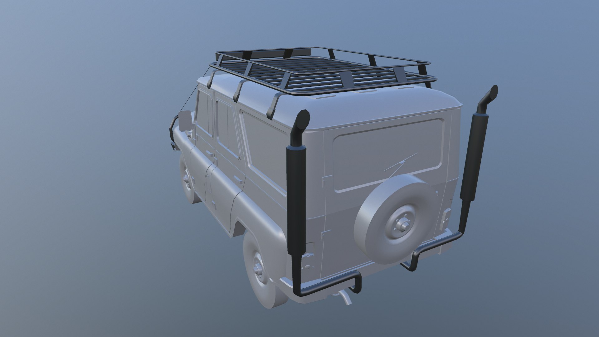 3D Offroad Kit Car - TurboSquid 1354029