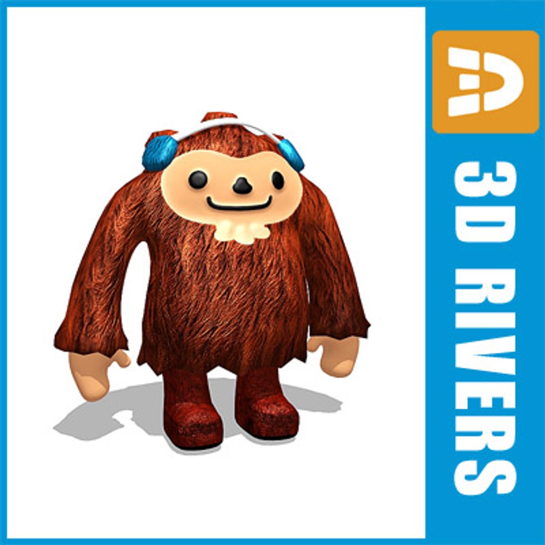 Quatchi Mascot Vancouver Olympic 3d Model