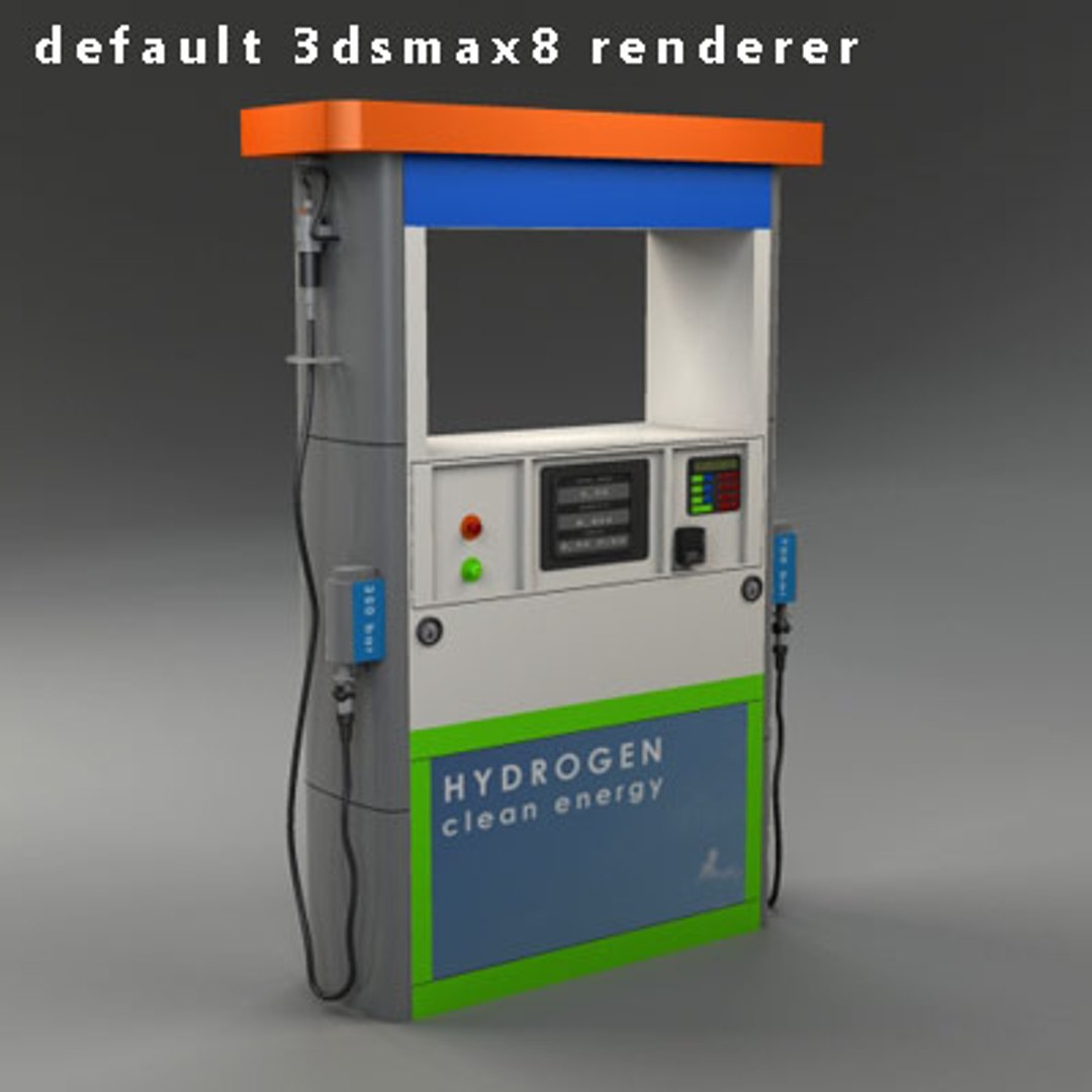 3d Fuel Pump Hydrogen Model