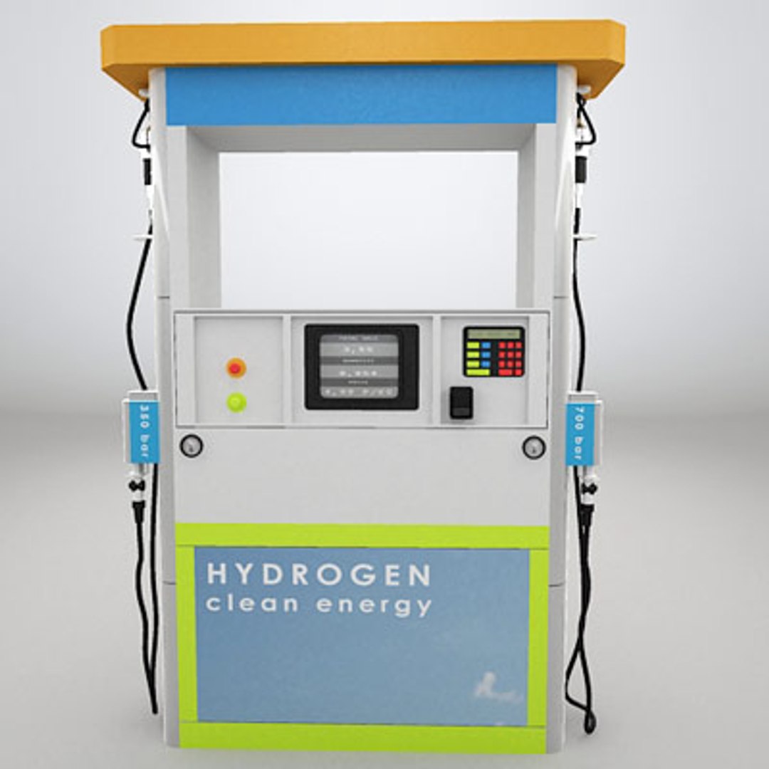 3d Fuel Pump Hydrogen Model