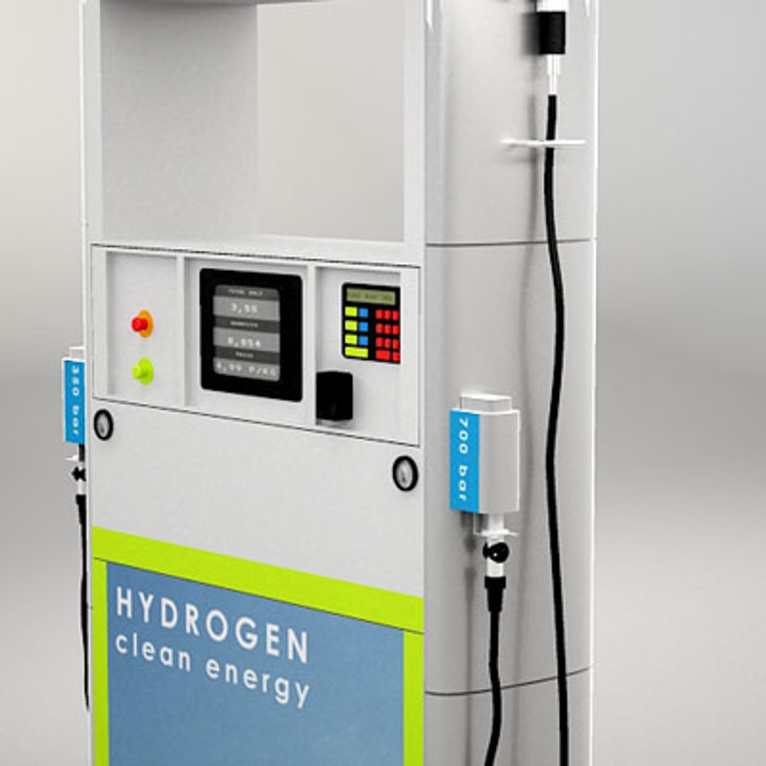 3d Fuel Pump Hydrogen Model