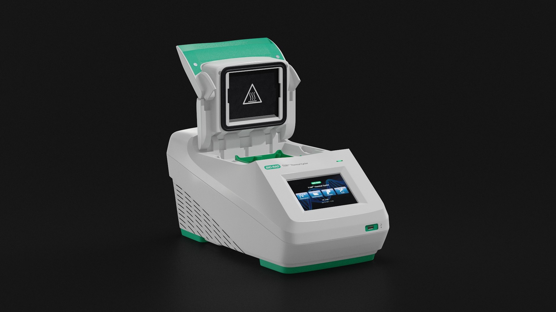 PCR Amplifier BioRad T100 3D Model - TurboSquid 2025518