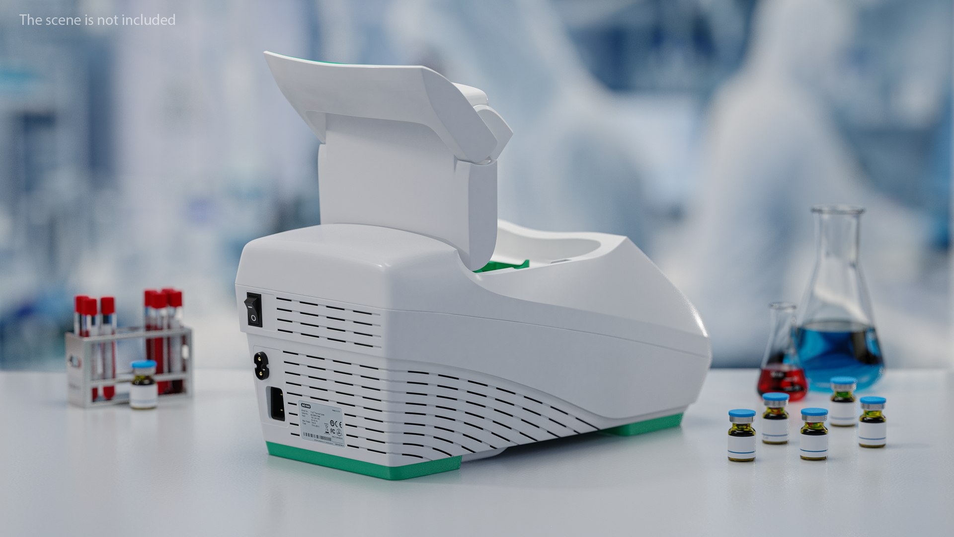 PCR Amplifier BioRad T100 3D Model - TurboSquid 2025518