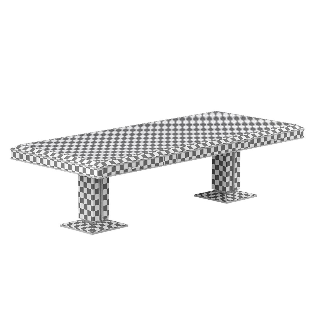 Pollaro table 3D model - TurboSquid 1495670
