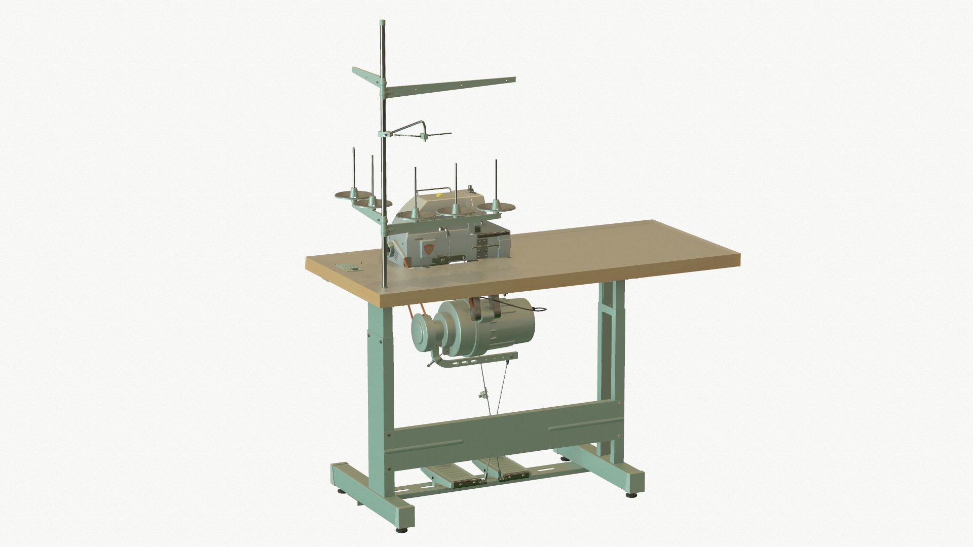 Sewing industrial overlock yamata 3D - TurboSquid 1419402