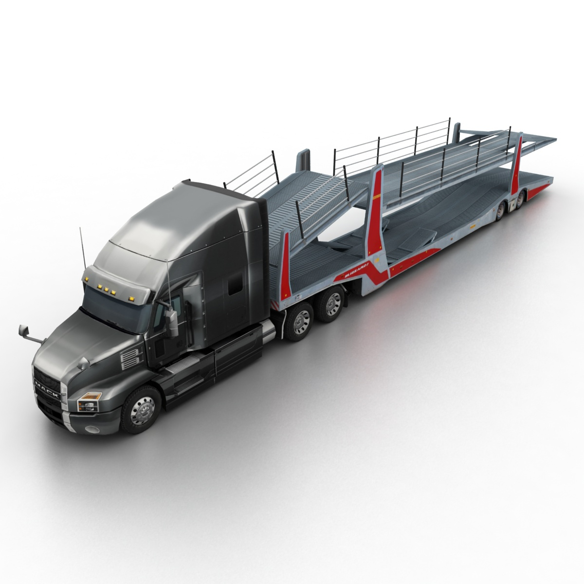 3D 2018 mack anthem model - TurboSquid 1643394