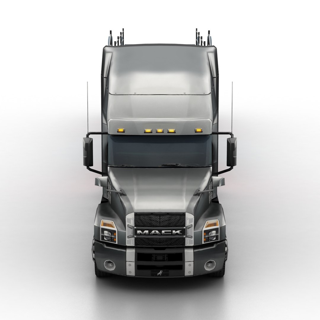3D 2018 Mack Anthem Model - TurboSquid 1643394