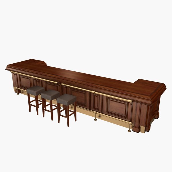 Bar Counter 3D Models for Download | TurboSquid