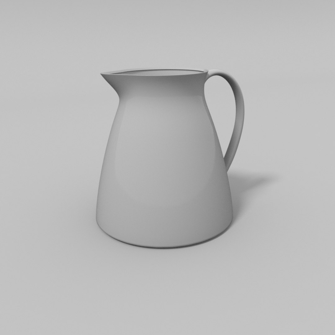 3D Model Water Pitcher - TurboSquid 1265097