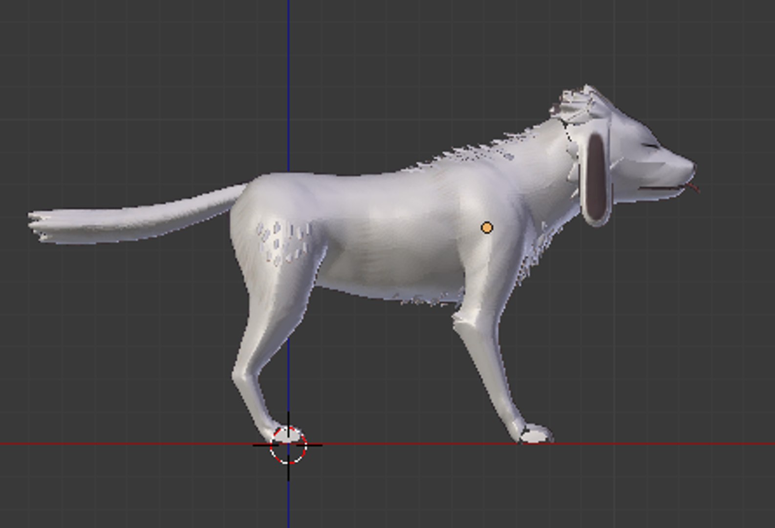 Maya Animation Dog