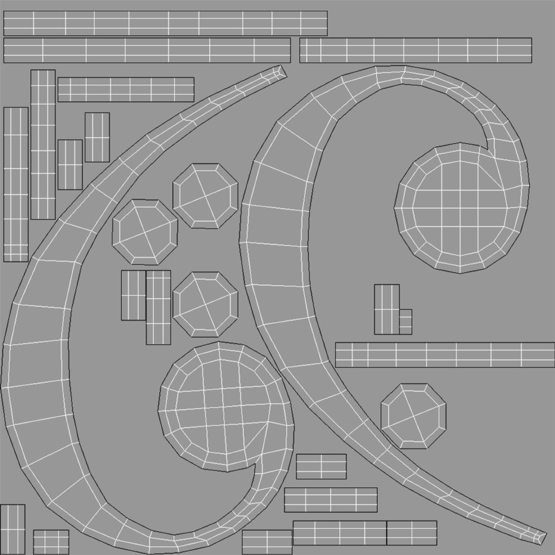 3D Bass Clef - TurboSquid 2176153