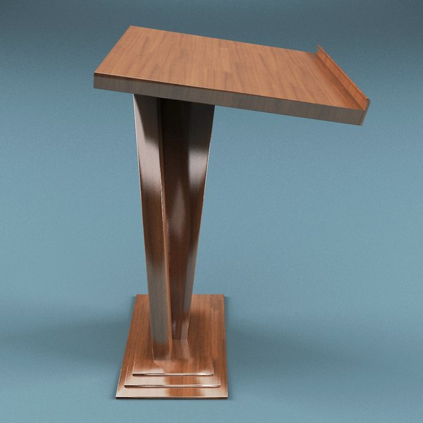 tribune speaker 3d max