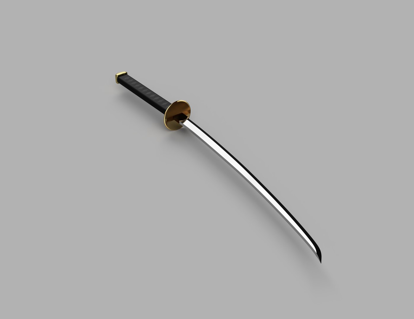 Samurai Sword 3D Model - TurboSquid 1598677