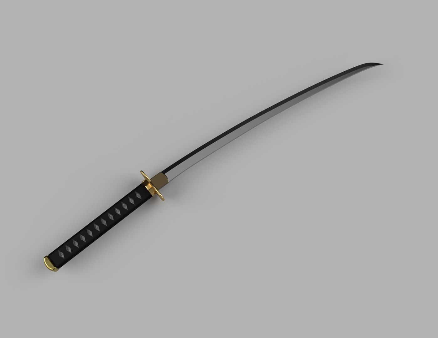 Samurai Sword 3D Model - TurboSquid 1598677